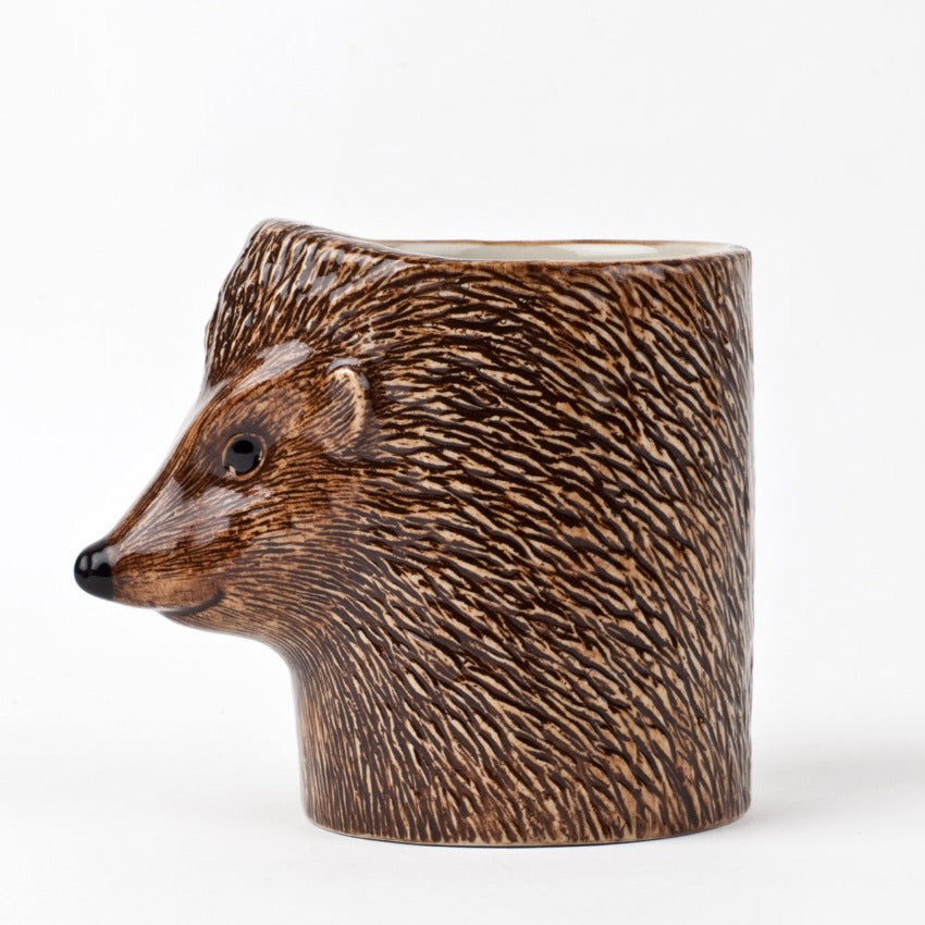 Hedgehog Pencil Pot - Quail Ceramics – Paper and Grace