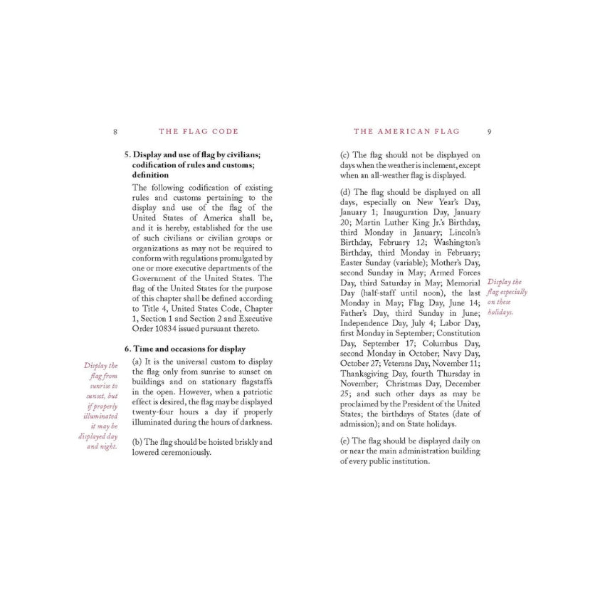 The American Flag Book – Paper and Grace
