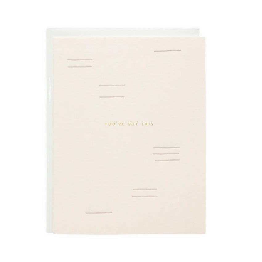 You've Got This Card – Paper and Grace