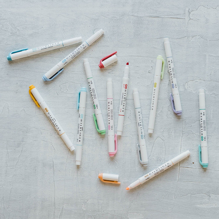 Zebra Mildliner Highlighter - Pink – Paper and Grace