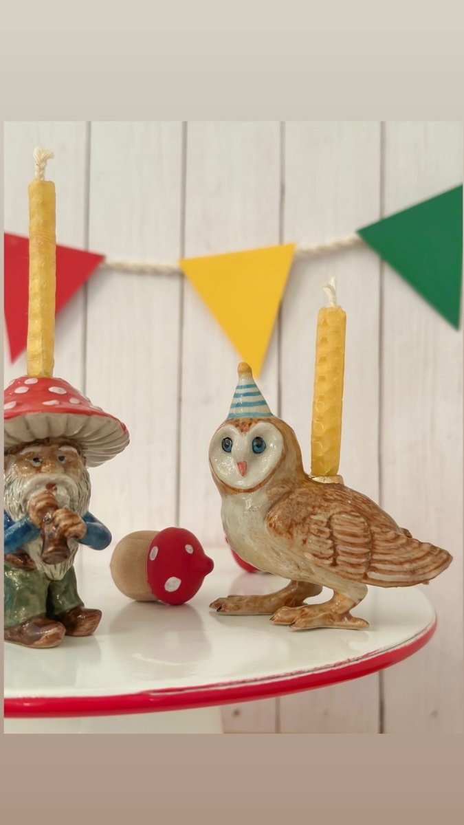 Barn Owl Cake Topper - Camp Hollow – Paper and Grace