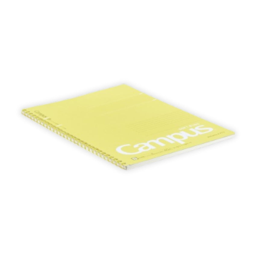 Kokuyo Campus Soft Ring Dotted Line Notebook - B5, Yellow – Paper and Grace