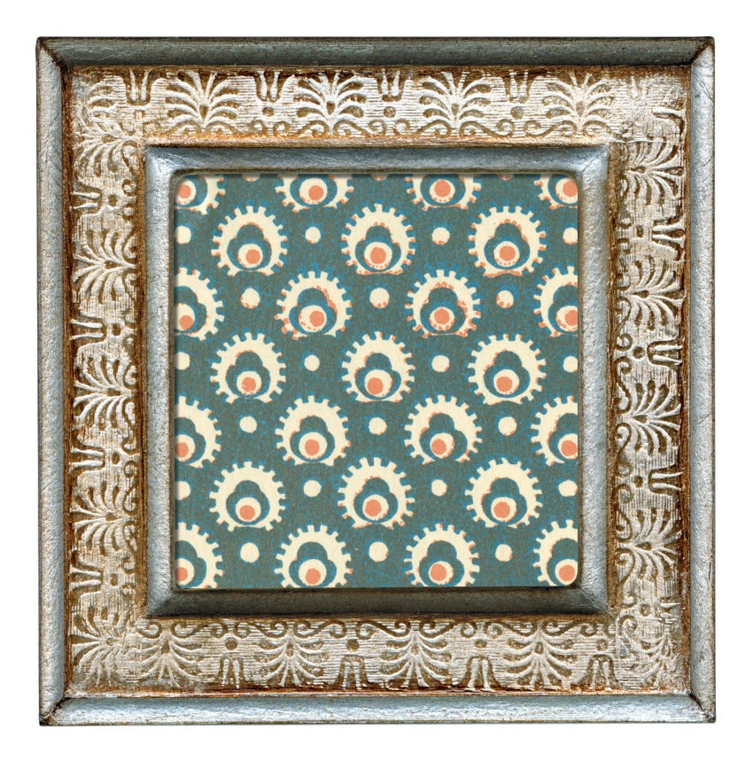 Frame Square - Pavoni Silver, 3x3 - Cavallini & Co. – Paper and Grace