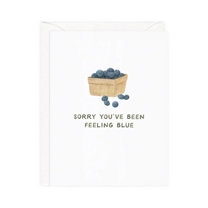 Feeling Blue Card – Paper and Grace