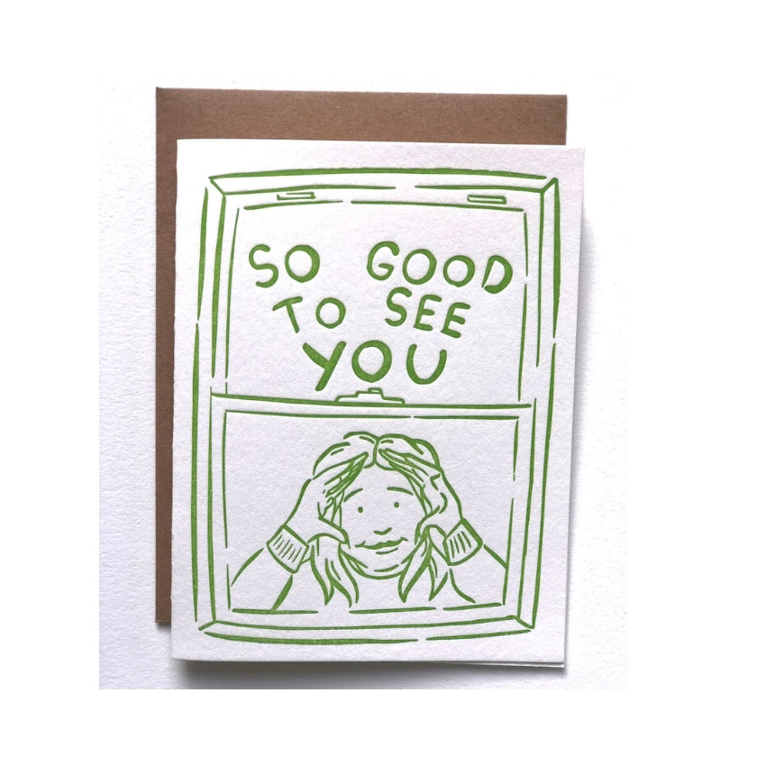 Good To See You Card – Paper and Grace