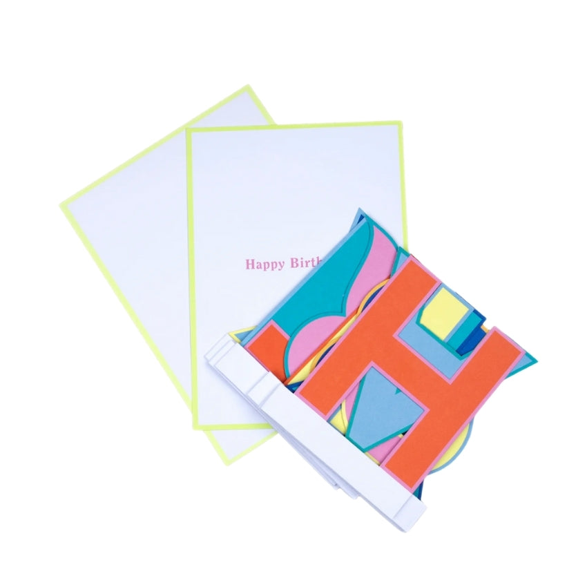 Happy Birthday Banner Card – Paper and Grace