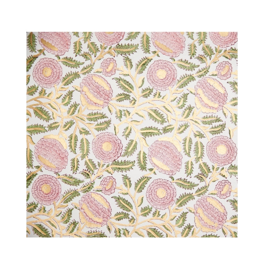 Marigold Glitz Blush Wrap Sheet – Paper and Grace