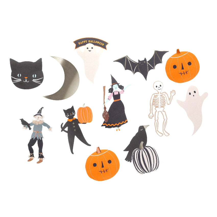 Meri Meri Halloween Shaped Stickers – Paper and Grace