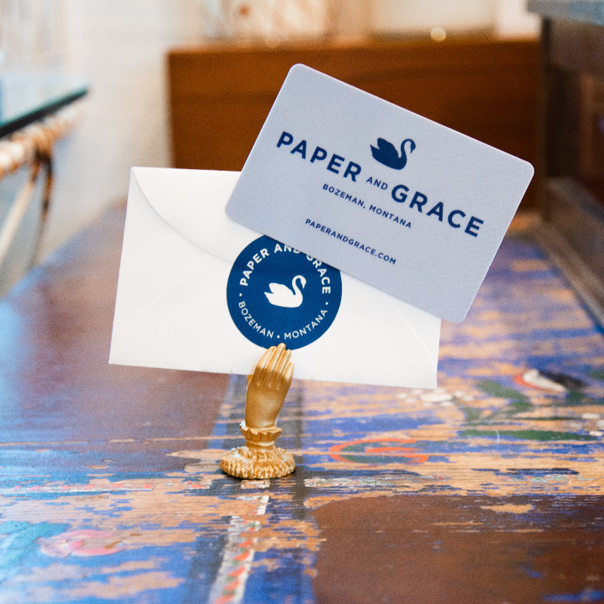 Gift Card – Paper and Grace