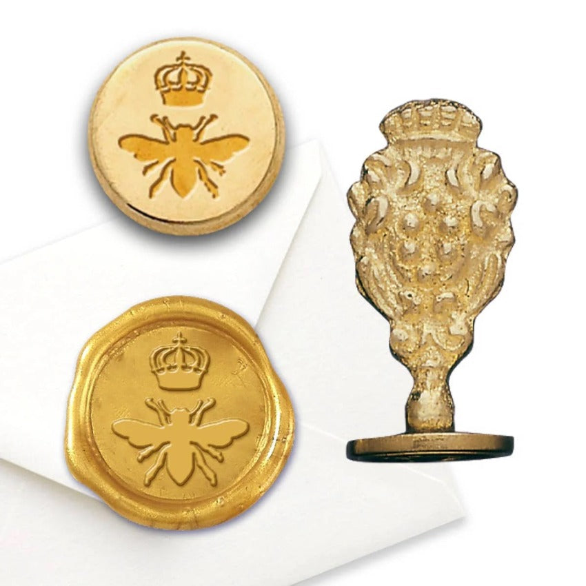 Queen Bee Motif Wax Stamp – Paper and Grace