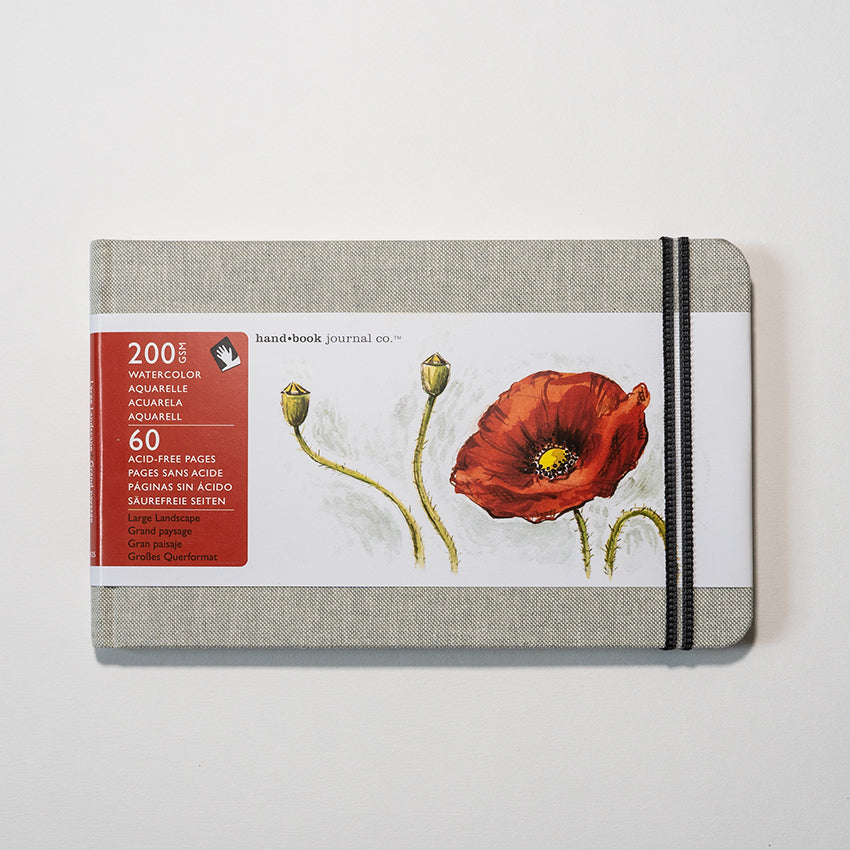 Hand Book Journal Co. Travelogue Watercolor Journal - Large Landscape ...