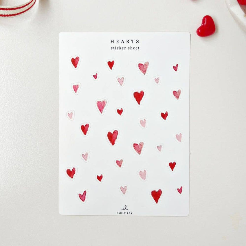 Valentine Sticker Sheets – Paper and Grace